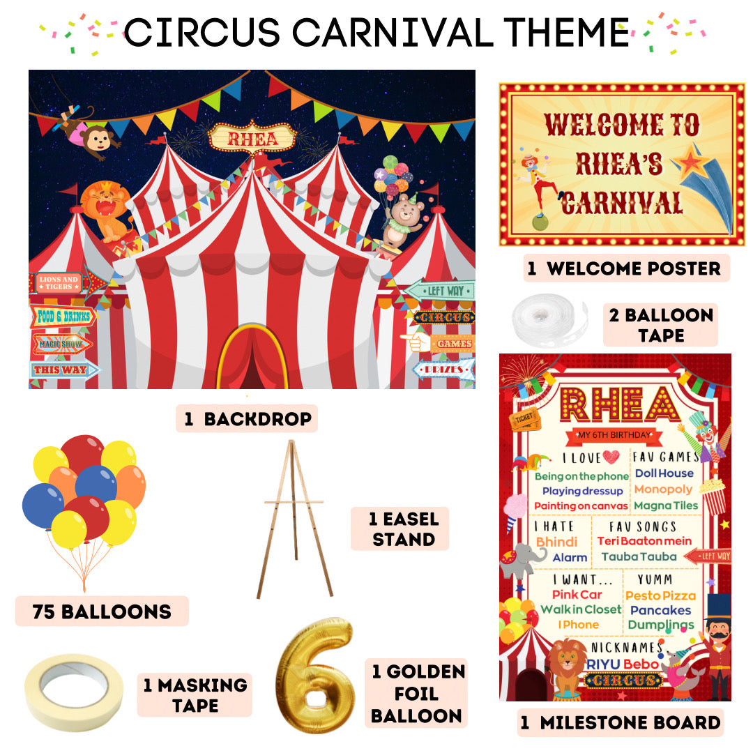 CIRCUS CARNIVAL CLASSIC KIT – oinkoink01