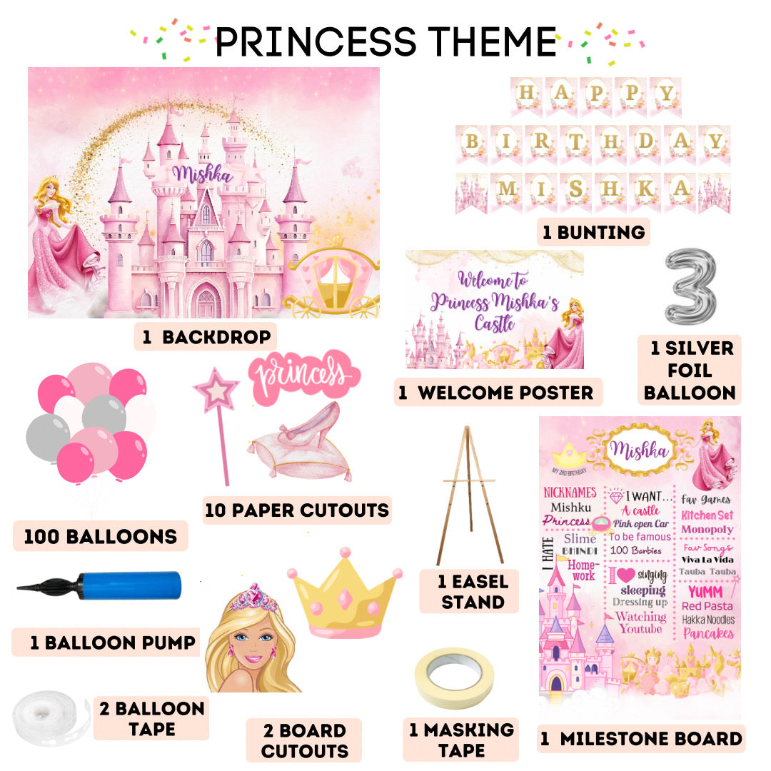 PRINCESS CASTLE PREMIUM KIT – oinkoink01
